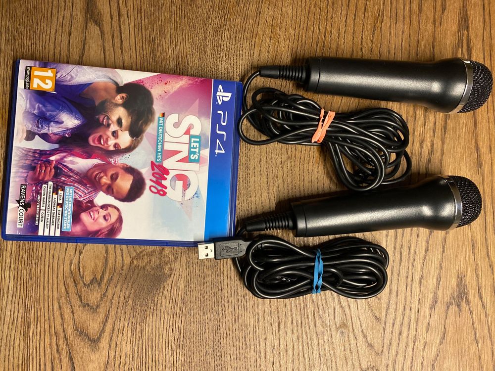 PS4 Sing Star inkl. Mikrofon (Gebraucht) in Dietlikon für CHF 30 – mit ...