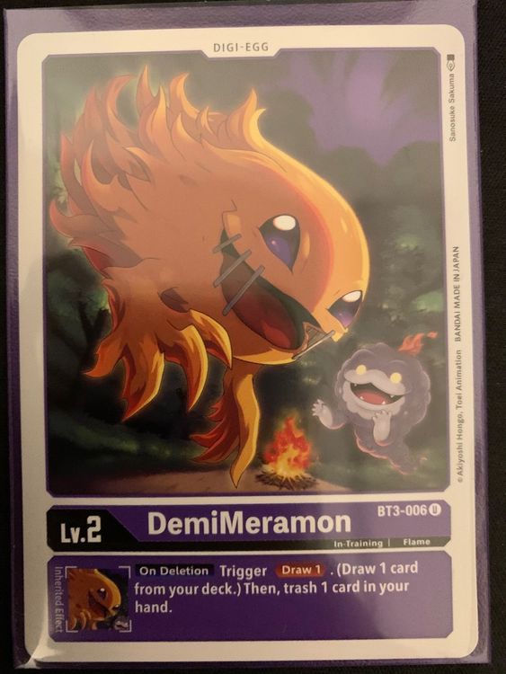 Digimon TCG DemiMeramon BT3-006 | Kaufen auf Ricardo