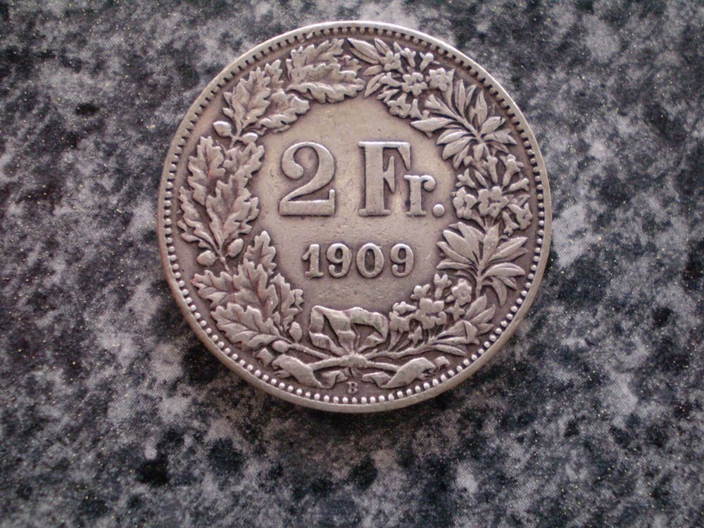 2 Fr.1909 !!! Rar !!! ab 1.- !!! (Gebraucht) in Dierikon für CHF 6 – mit Lieferung auf Ricardo ...