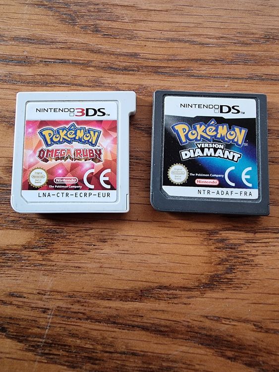 Pokémon Omega Ruby (3DS) et Pokémon Version Diamant (D'occasion) à ...