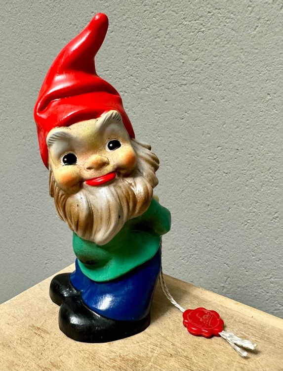 Lieblicher alter / älterer Gartenzwerg Zwerg von HEISSNER | Kaufen auf ...