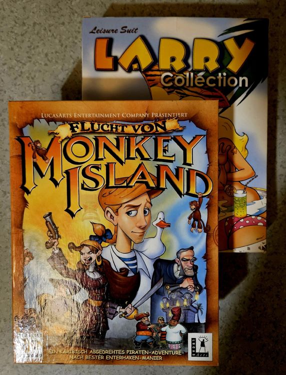 PC Kultgames Larry Laffer und Monkey Island (Neu (gemäss Beschreibung ...