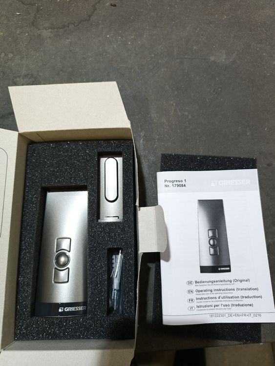 Elero lumero Tel 1Kanal Handsender Silber für Storen und Rol (Neu und ...