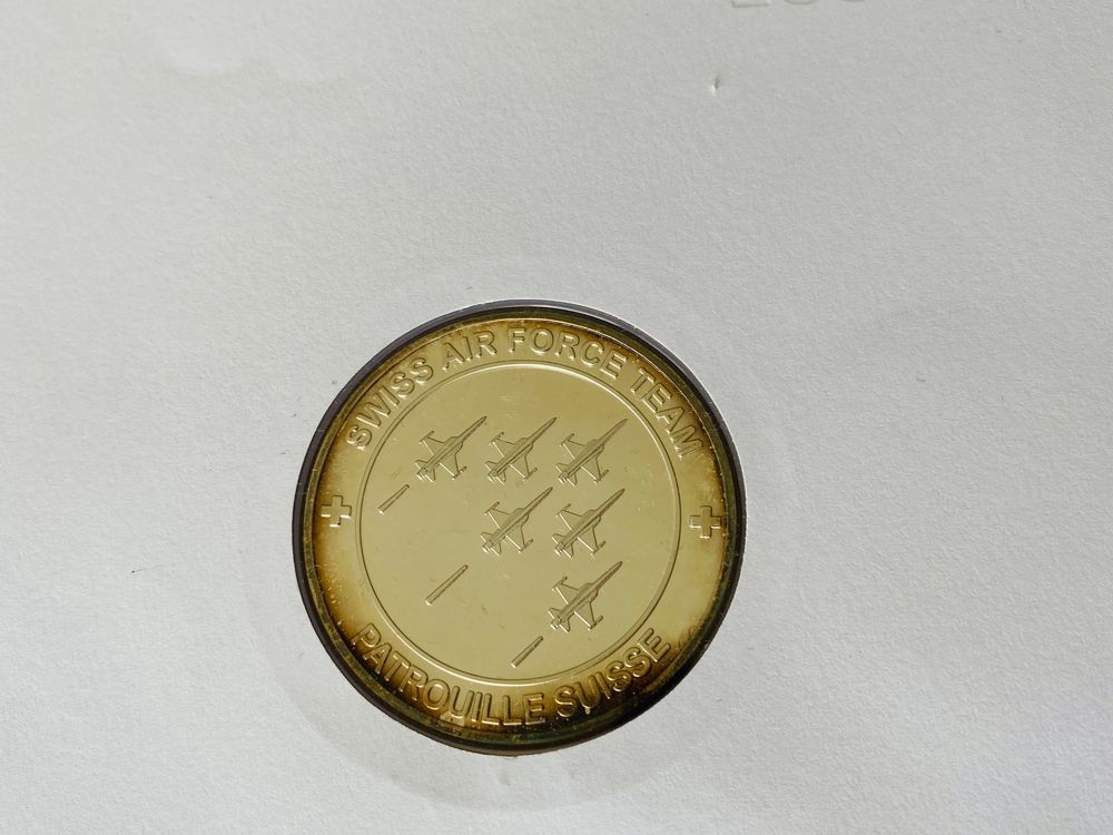 Patrouille Suisse Formation MATTERHORN Numis Brief Medaille | Kaufen ...