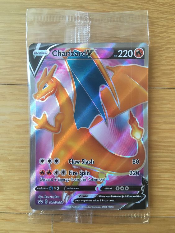 Pokemon Charizard V Fullart Promo Champions Path sealed | Kaufen auf ...