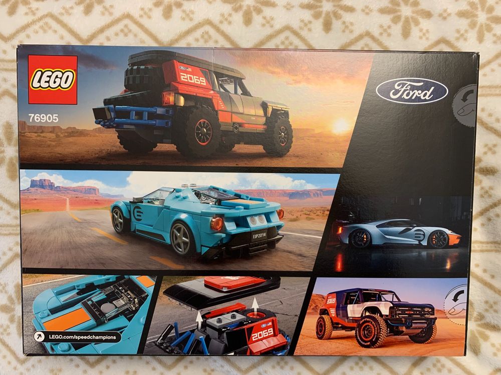 Lego 76905 Speed Champions Ford GT and Bronco R NEU&OVP (Neu und ...