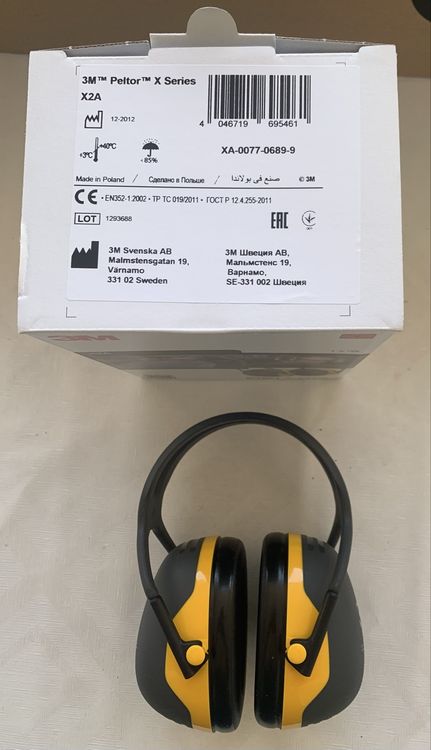 3M Peltor X2A Gehörschutz – 10er Box, Neu & OVP, Liquidation (Neu und ...