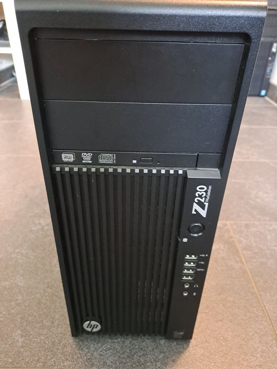HP Z230 Workstation Xeon E3-1246v3 @ 3.5 GHz, 32GB RAM, SSD (Gebraucht) in Anglikon für CHF 101 ...