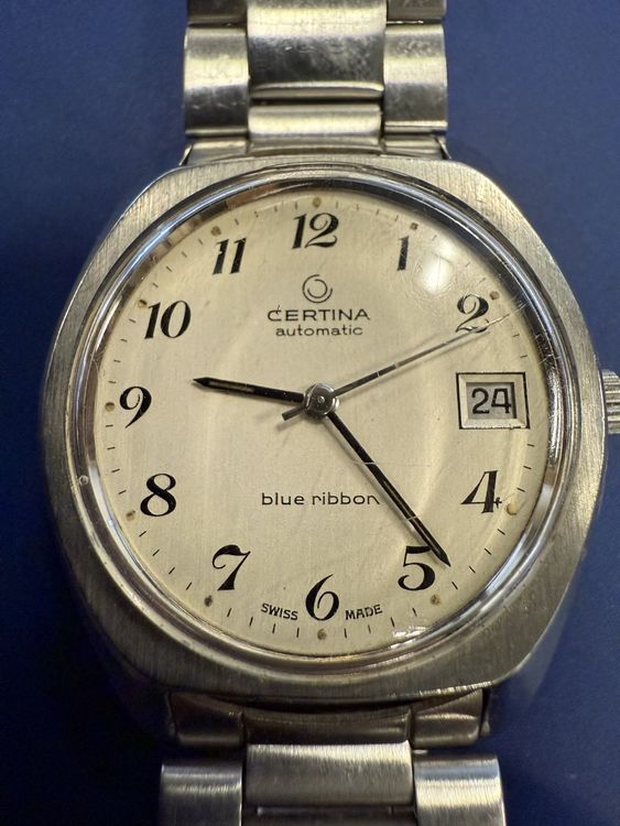 Certina Blue Ribbon Automatic Herrenuhr Vintage (Gebraucht) in Strengelbach für CHF 65 – mit ...
