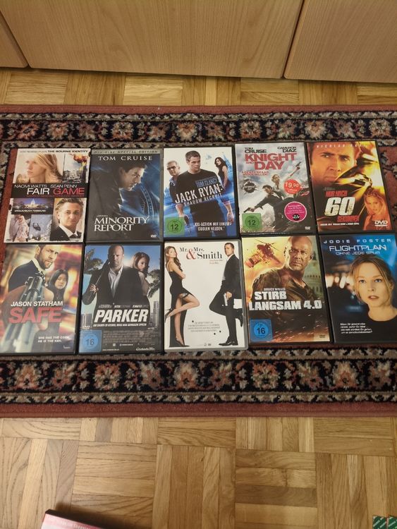 10 Action Blockbuster DVDs - Perfekt für den Filmabend! (Gebraucht) in ...
