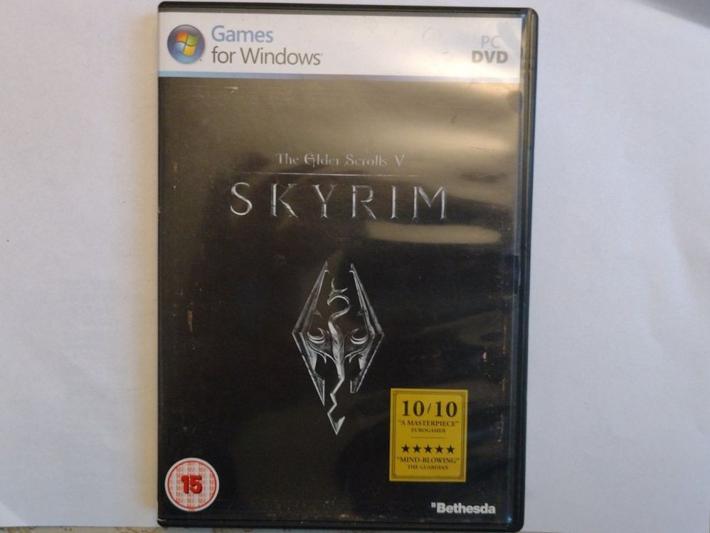SKYRIM The Elder Scrolls V PC Game DVD-Rom (Gebraucht) in Baden für CHF ...