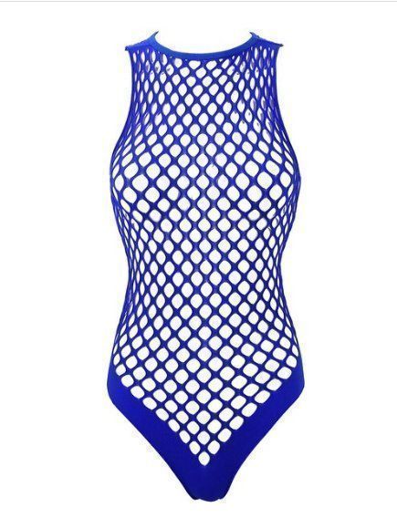 NEUER String Netz Body blau für Gr. XS, S und M - 222208 (Neu (gemäss ...