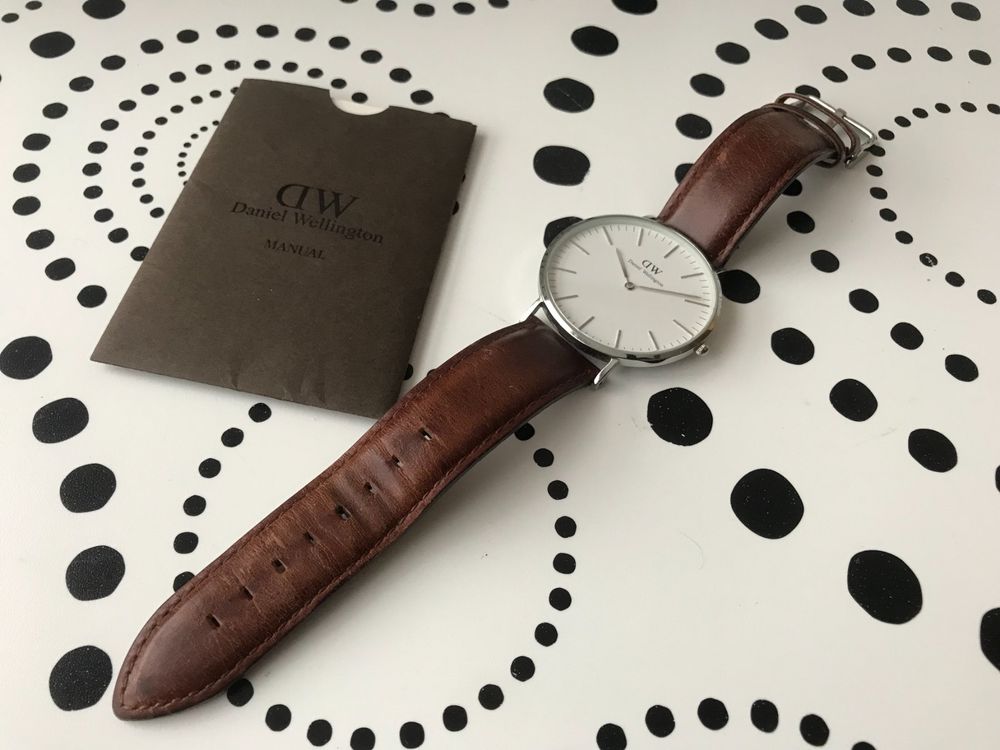 DANIEL WELLINGTON DW - WATCH FOR MEN - 41MM - WHITE DIAL !!! | Kaufen ...