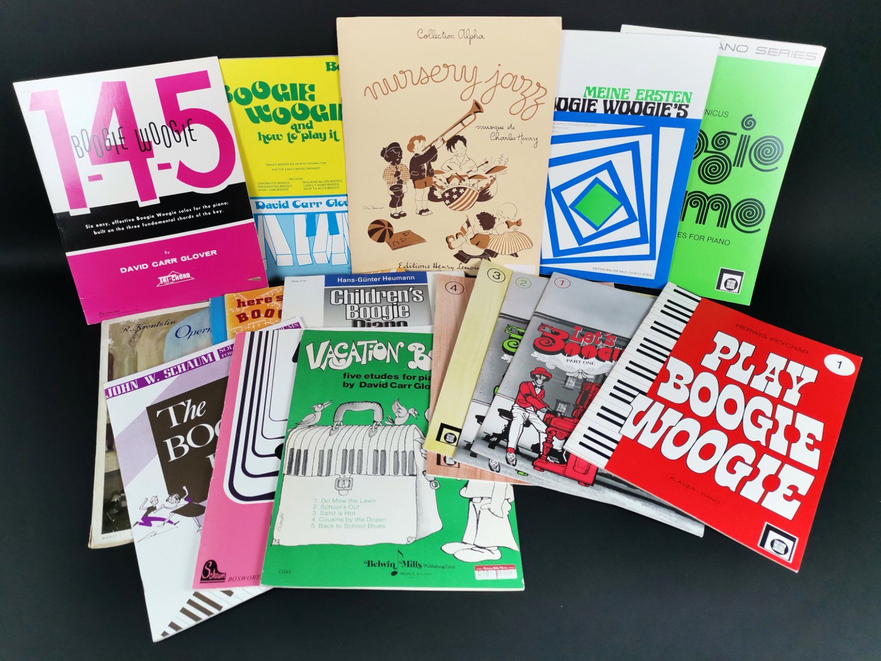 KLAVIER NOTEN Konvolut Boogie Woogie Jazz 17 Hefte (Gebraucht) in ...