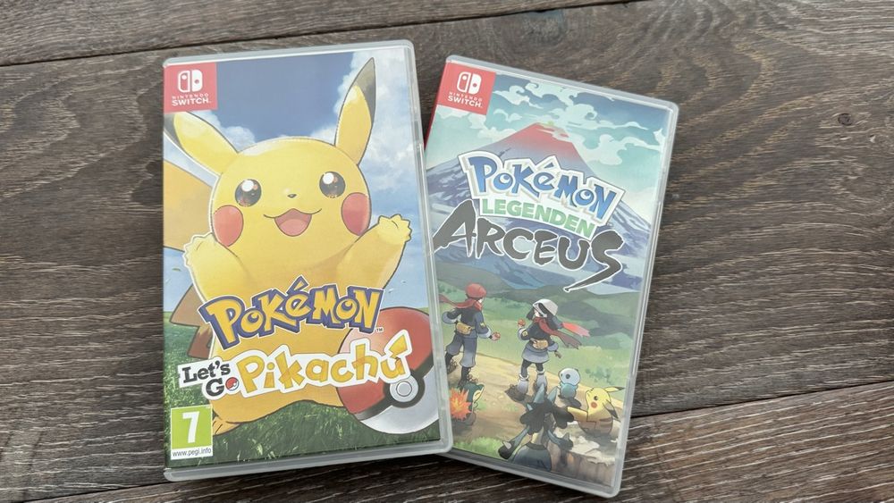 Pokemon Let‘s Go Pikachu und Legenden Arceus Nintendo Switch (Gebraucht ...