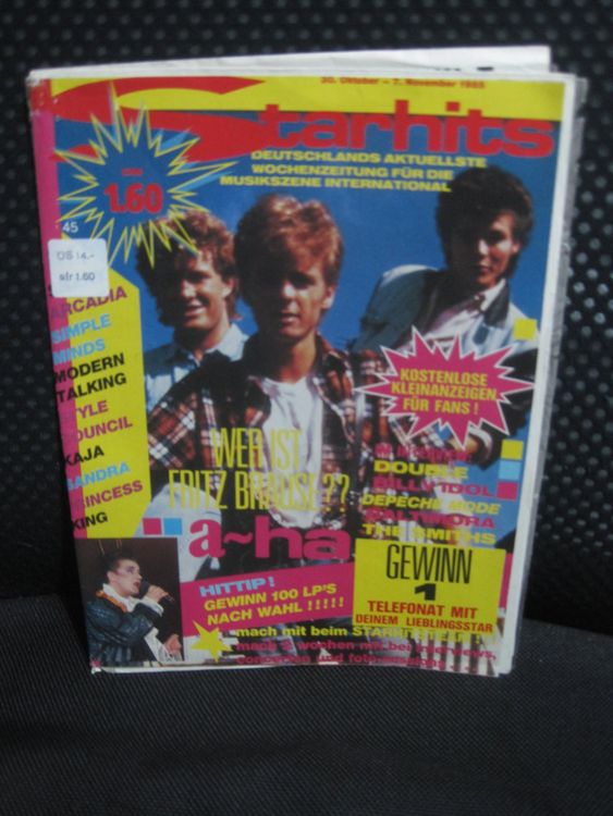 Star Hits Nr 45 vom 7 Nov 1985 D Modern Talking && (Gebraucht) in ...
