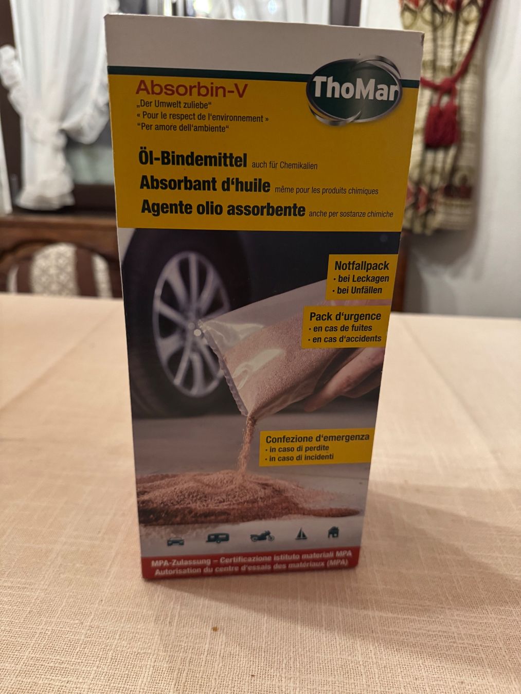 Absorbin-V Öl-Bindemittel, Notfallpack für Auto, Neu! (Neu (gemäss ...