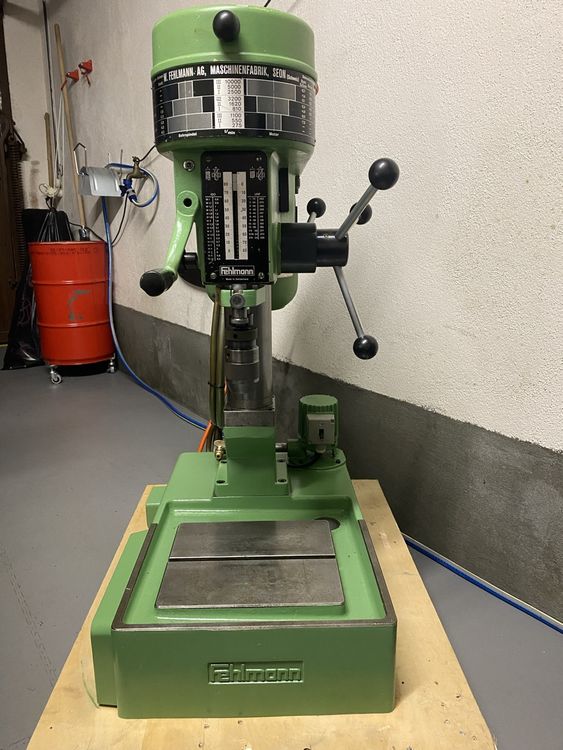 Gut erhaltene Fehlmann Bohrmaschine | Kaufen auf Ricardo