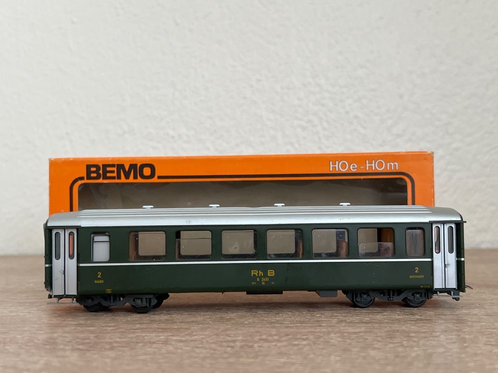 Bemo 3255 2451 Personenwagen Rhb H0m (1) (D'occasion) à St-Aubin-Sauges pour CHF 29 – avec ...