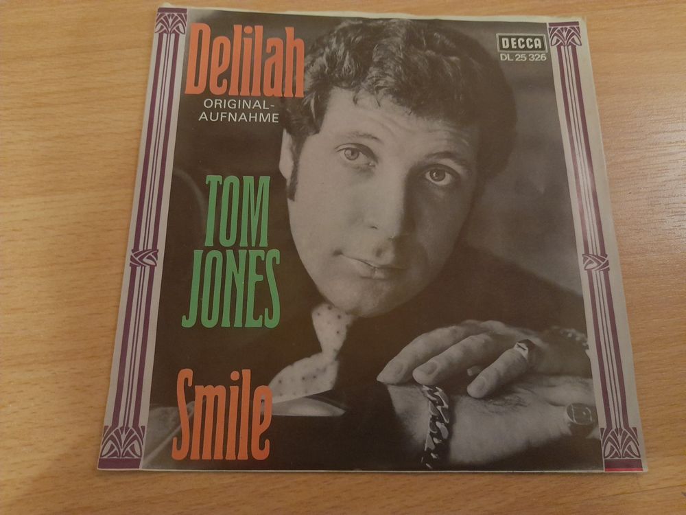 LP Single Tom Jones Delilah/Smile (Gebraucht) in Lustmühle für CHF 1 ...