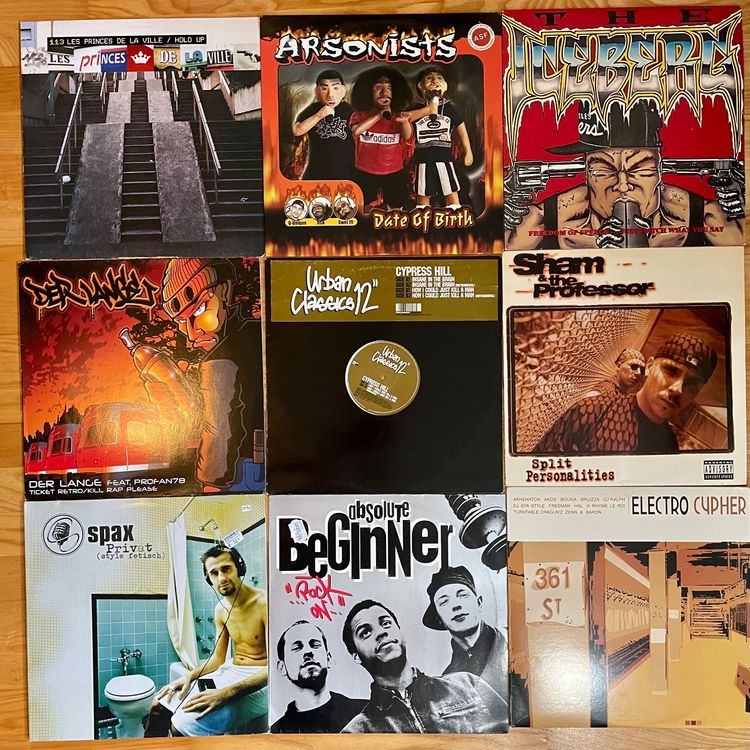 RAP-VINYL SAMMLUNG - Cypress Hill, Ice T, Arsonists, ABs, .. (Gebraucht ...