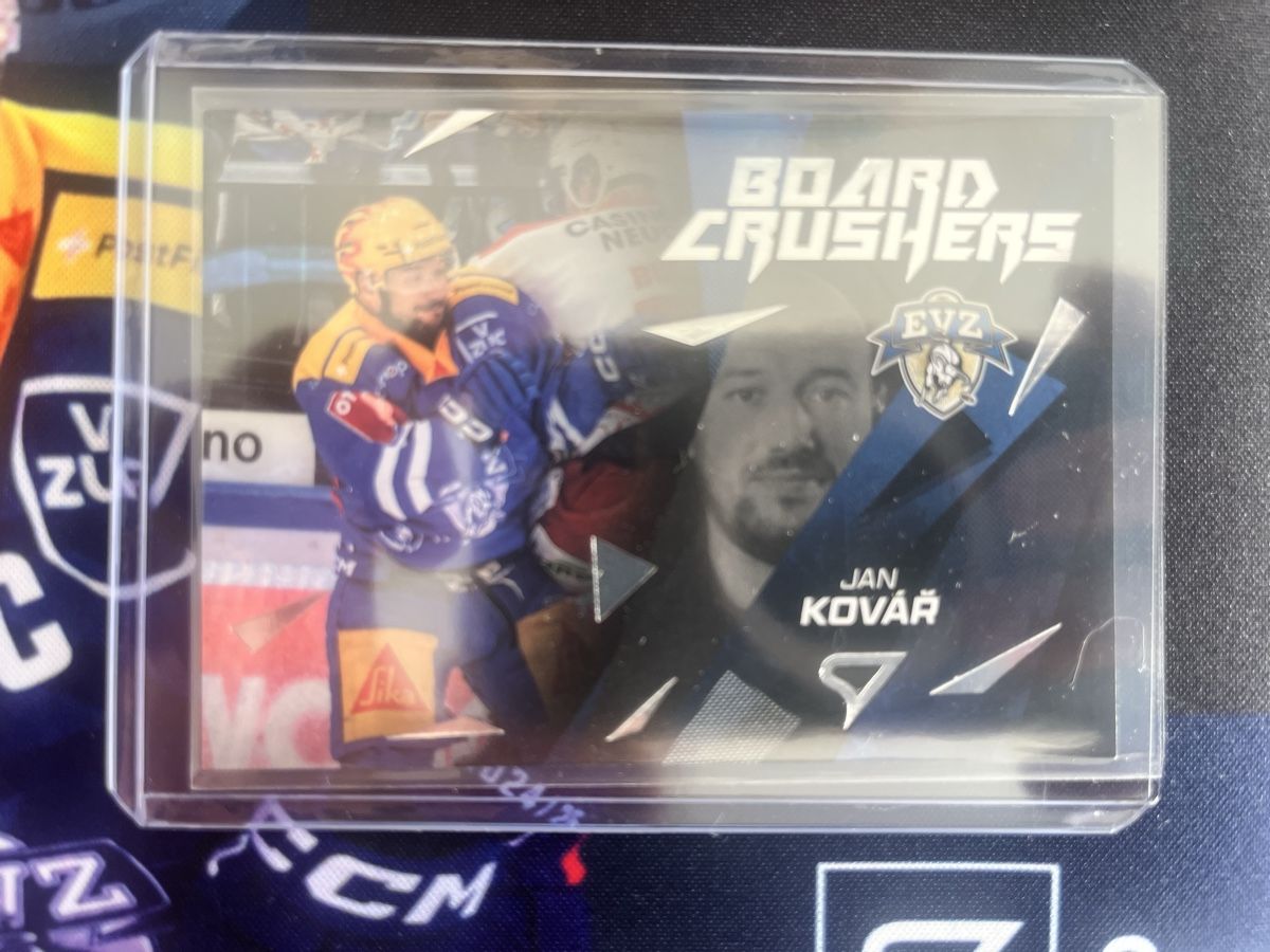 EVZ Jan Kovar Board Crushers Karte 🇨🇭Sportzoo (Neuf (Voir description ...
