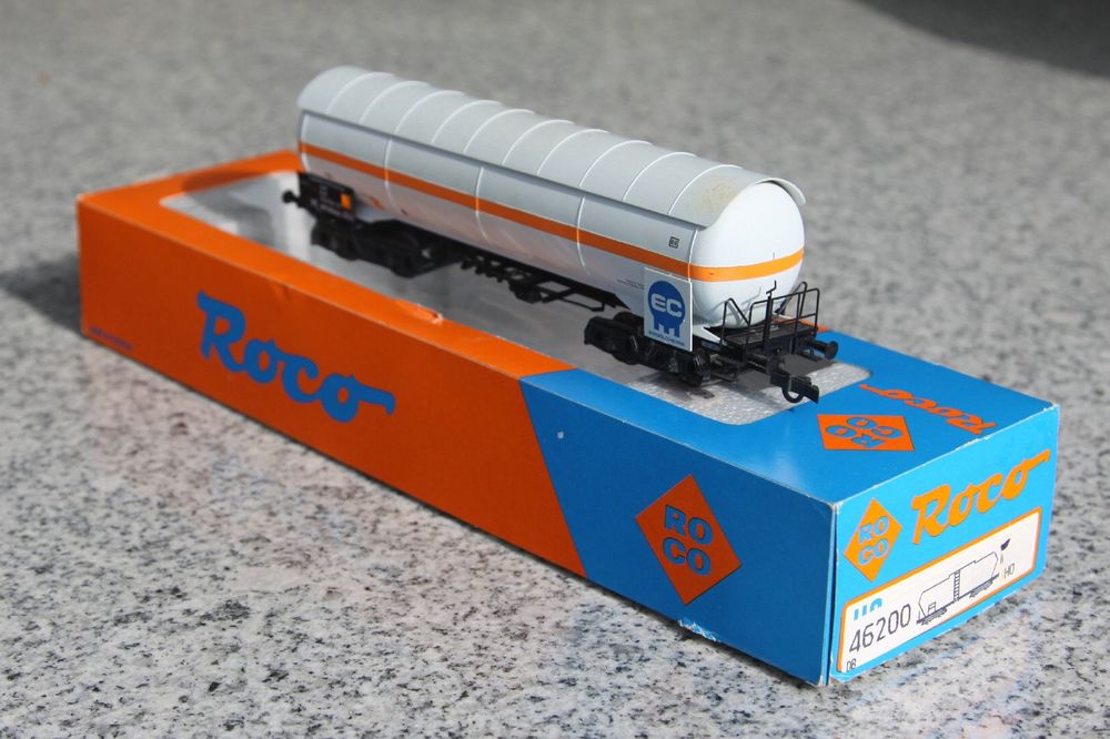 4- achsiger Kesselwagen Roco 46200 (Gebraucht) in Rothenburg für CHF 15 ...