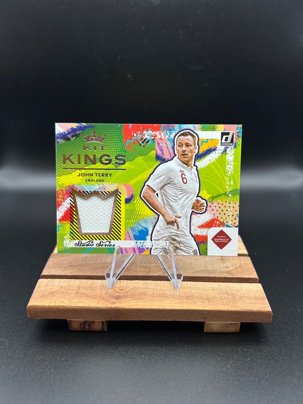 Panini Donruss Kit Kings John Terry Match Worn Patch England (Neu ...