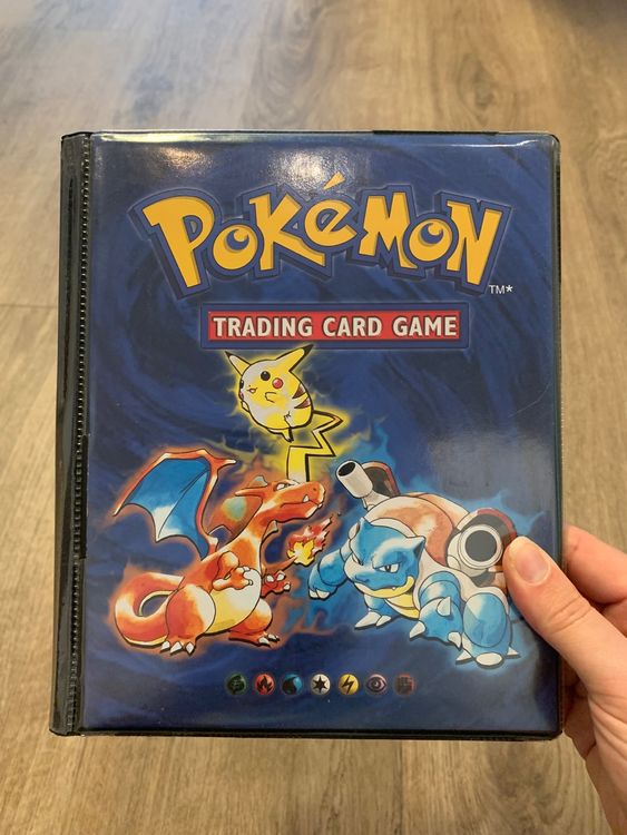 Vintage Pokemon Glurak Pikachu Binder 4-Pocket Album Ordner (Gebraucht ...
