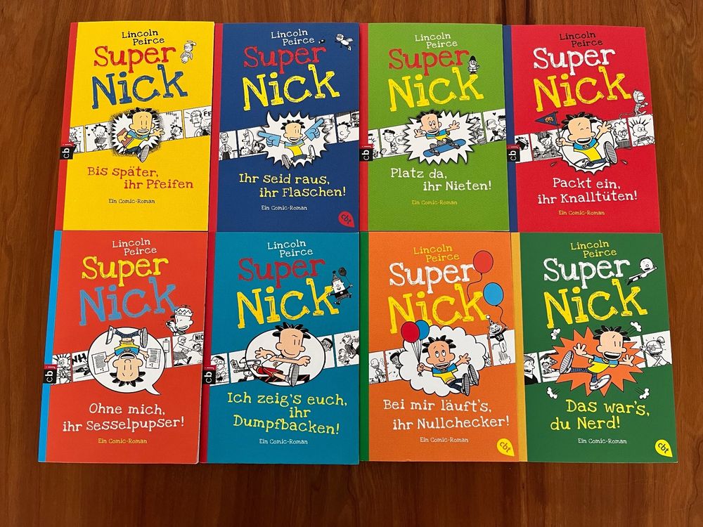Super Nick Band 1-8 (Taschenbücher) | Kaufen auf Ricardo