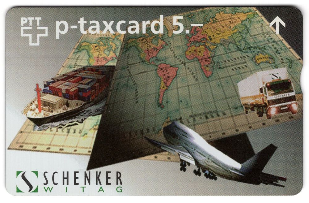 SCHENKER WITAG AG - seltene FullFace Firmen Taxcard | Kaufen auf Ricardo