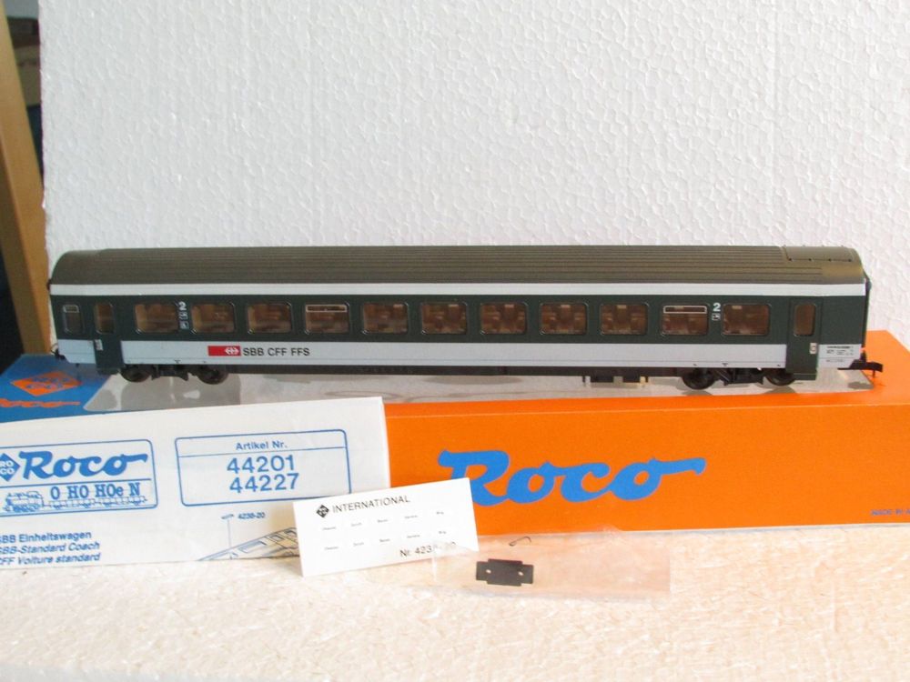 Roco 44227A SBB Personenwagen, H0, OVP (Gebraucht) in Wohlen für CHF 12 ...