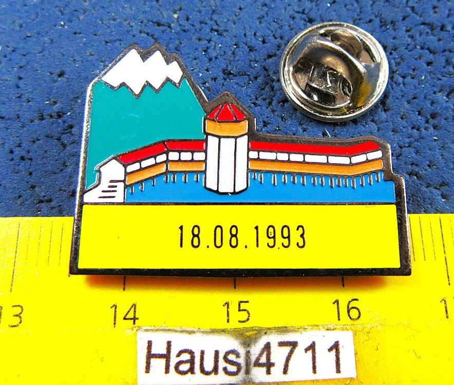 KAPELLBRÜCKE LUZERN 1993 PIN (Gebraucht) in Ettingen für CHF 1 – mit ...