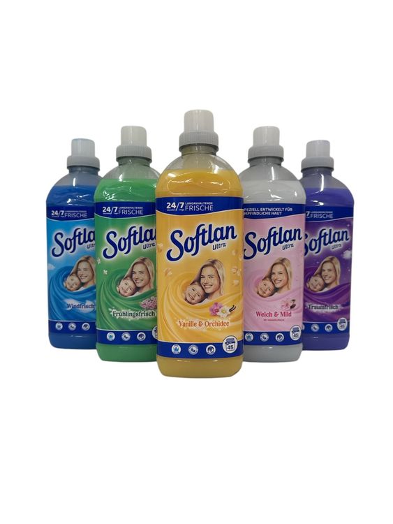 Softlan Ultra 1 Liter Weichspüler "Vanille & Orchidee" (Neu und ...