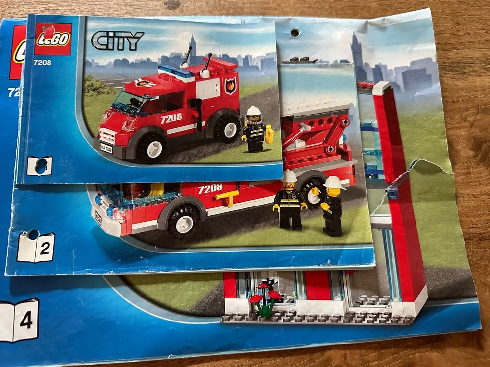 Lego City 7208 Vintage - Grosse Feuerwehrstation (Gebraucht) in Zürich ...