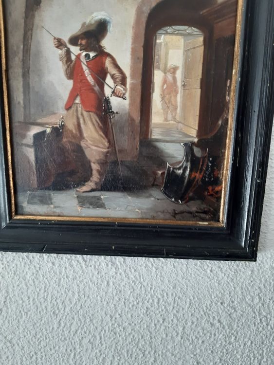 antikes Ölgemälde Julius Joseph Gaspar Starck 19. J. | Kaufen auf Ricardo