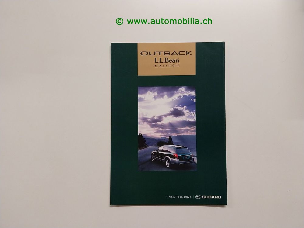 Subaru Outback L.L. Bean Edition 2004/05 Prospekt japanisch (Gebraucht ...