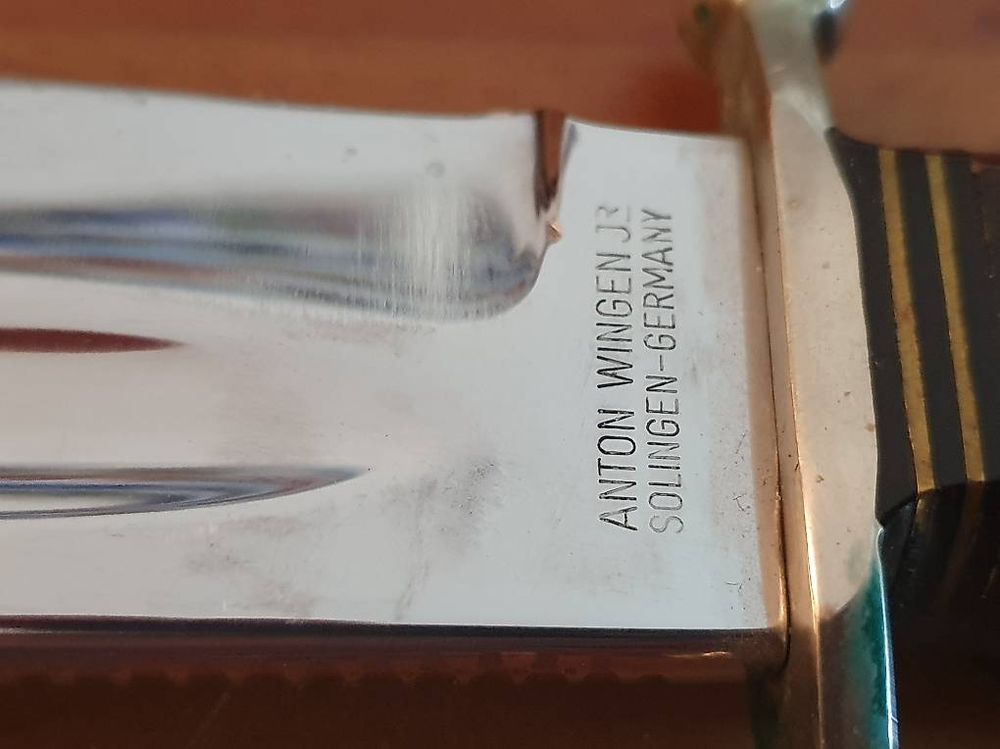 Anton Wingen Solingen Jagdmesser (Gebraucht) in Oberglatt ZH für CHF 90 ...