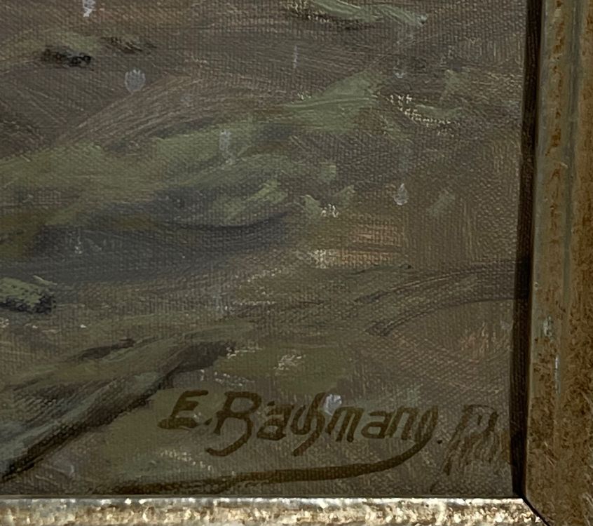 Jakob Edwin BACHMANN(1873-1957) Gemälde (Gebraucht) in Root für CHF 105 – mit Lieferung auf ...