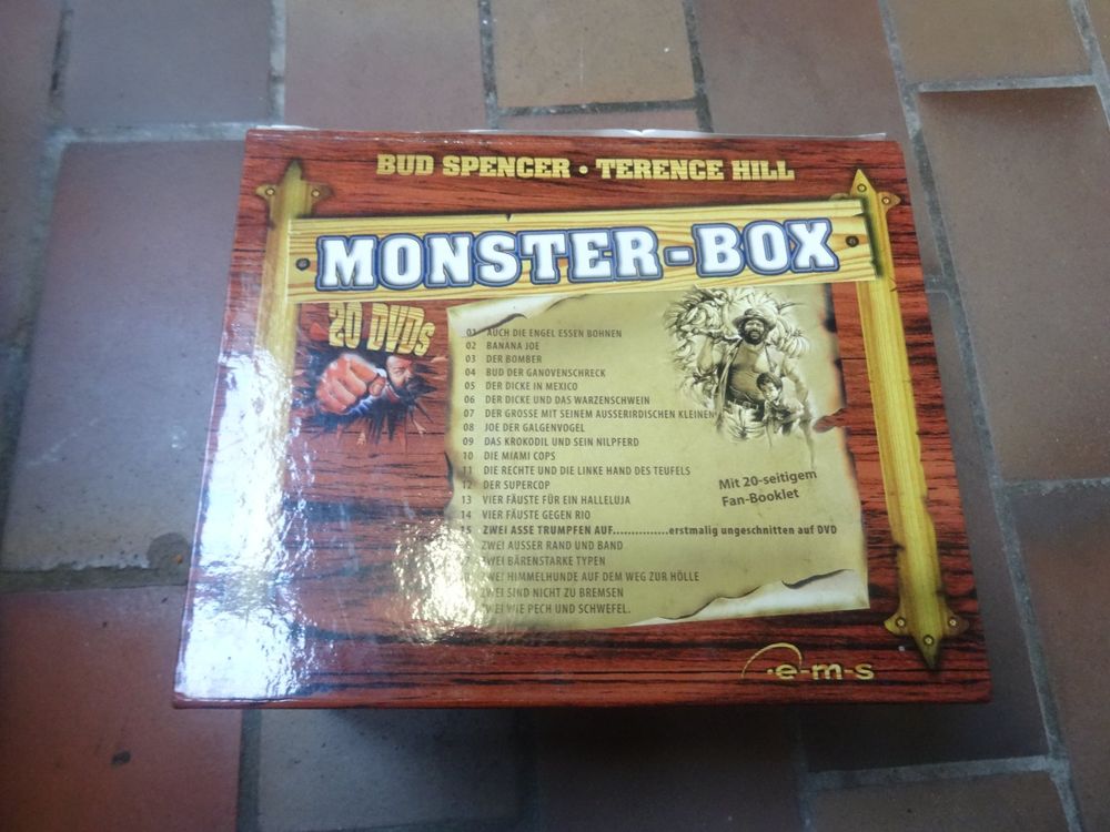 Bud Spencer & Terence Hill MONSTER BOX 20 DVDS (Gebraucht) in Olten für ...