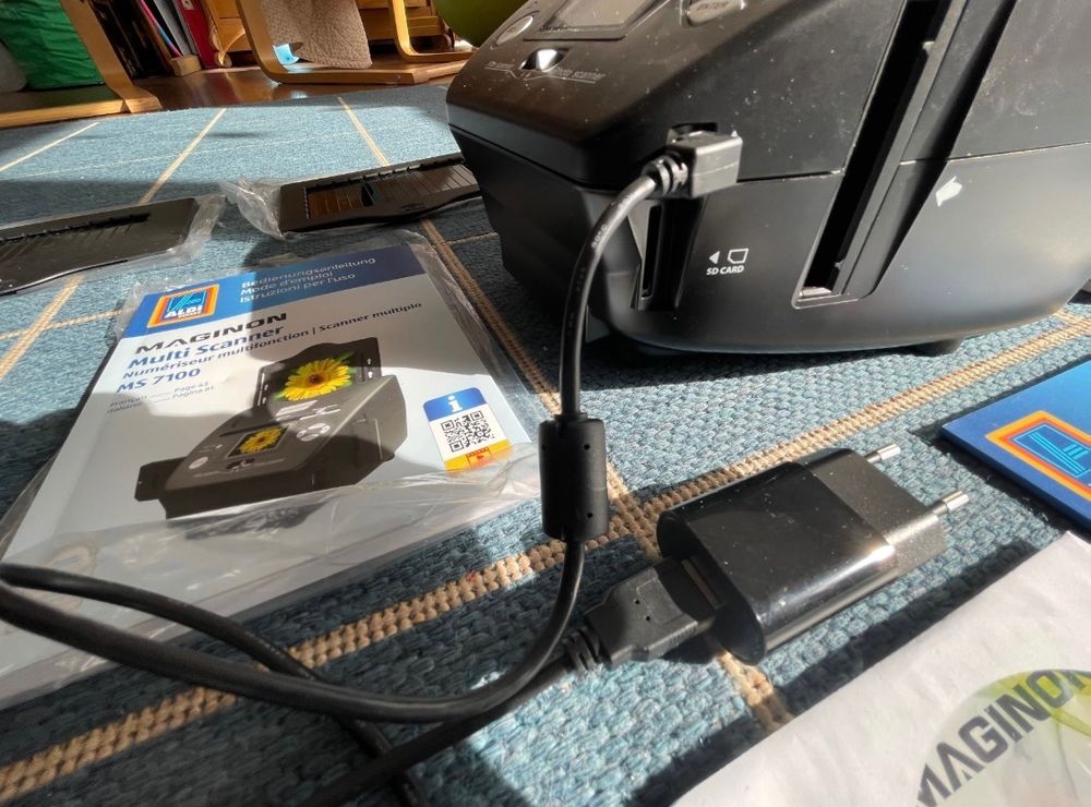 MULTI SCAN 3 in 1 für Dias, Fotos, Negative Maginon MS 7100 (Gebraucht ...