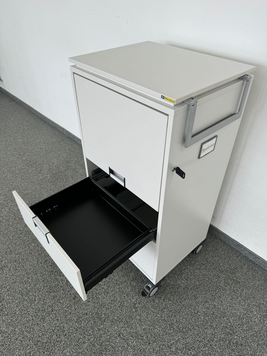 Steelcase Moby Roll-Caddy - Weiss - mit Hängerahmen - mit (Gebraucht ...