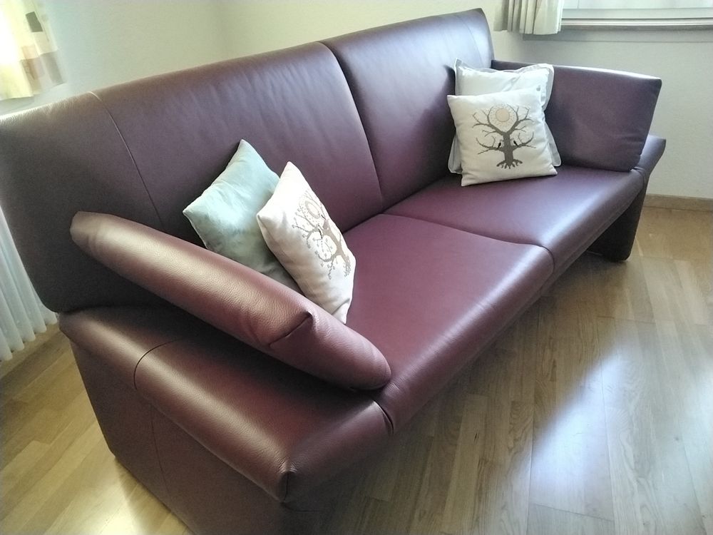 Elegantes Hc3b6ffner Sofa Leder Ebenbild