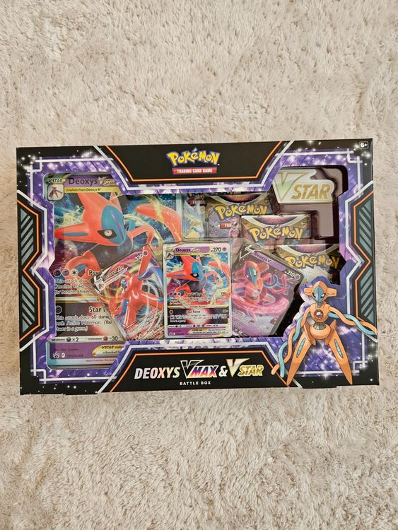 Pokémon TCG - Deoxys Vmax & Vstar Battle Box EN (Neu und ...