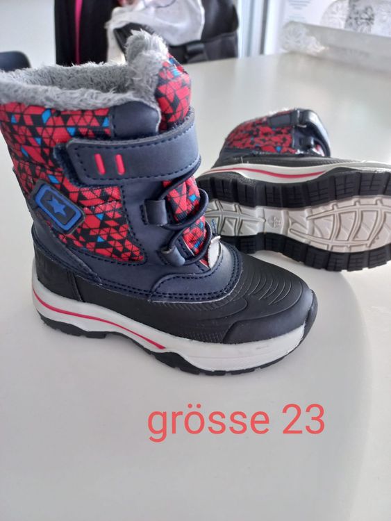 Kinder Winterstiefel Gr.23 (Gebraucht) in Villmergen für CHF 6 – mit ...