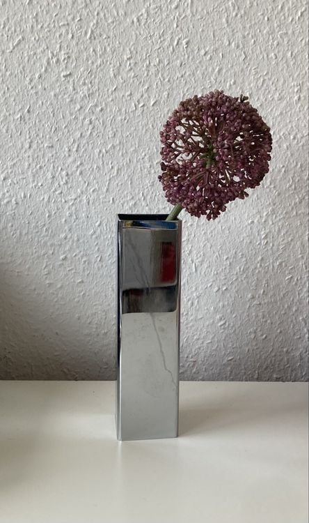 Vase vintage en métal chromé (D'occasion) à Chêne-Bougeries pour CHF 13 ...