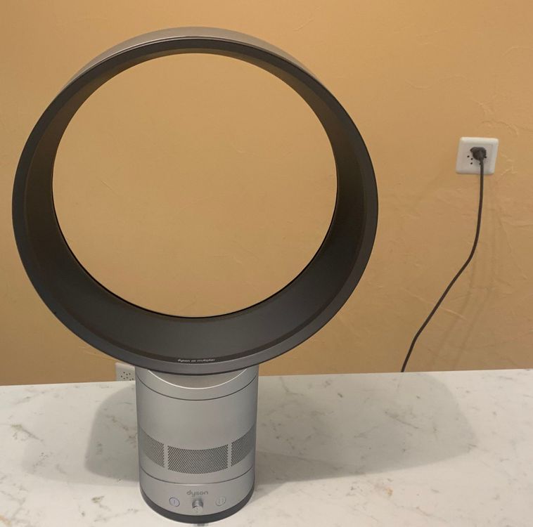 Dyson - AM01 Desk Fan, Oscillating, Adjustable - Silver (Gebraucht) in ...