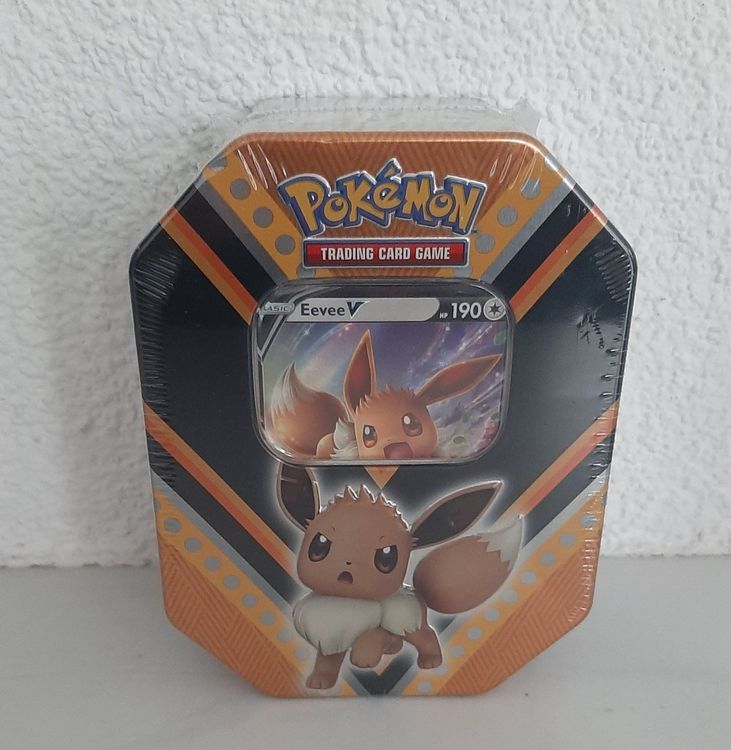 Pokémon Eevee V Powers Tin Box - Engisch | Kaufen auf Ricardo
