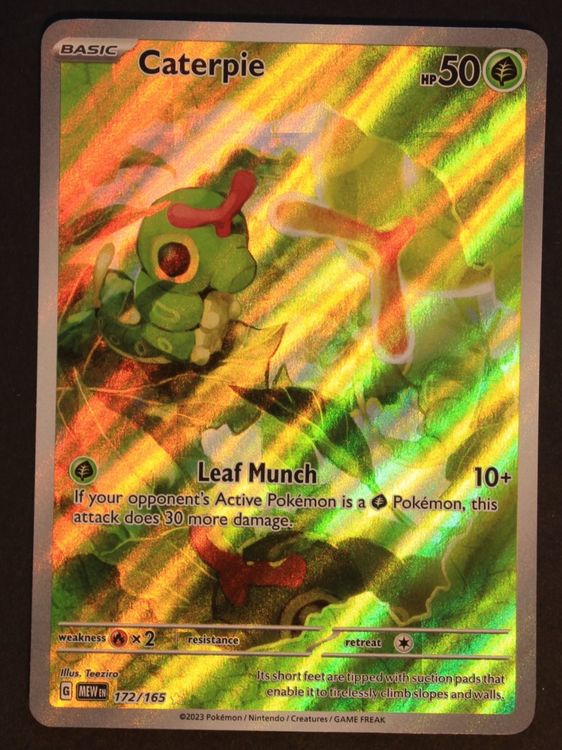 Pokémon - 151 - Caterpie (MEW 172) EN | Kaufen auf Ricardo