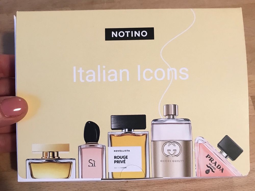 Notino Duftproben-Set Prada Novellista D&G Gucci Armani | Kaufen auf ...